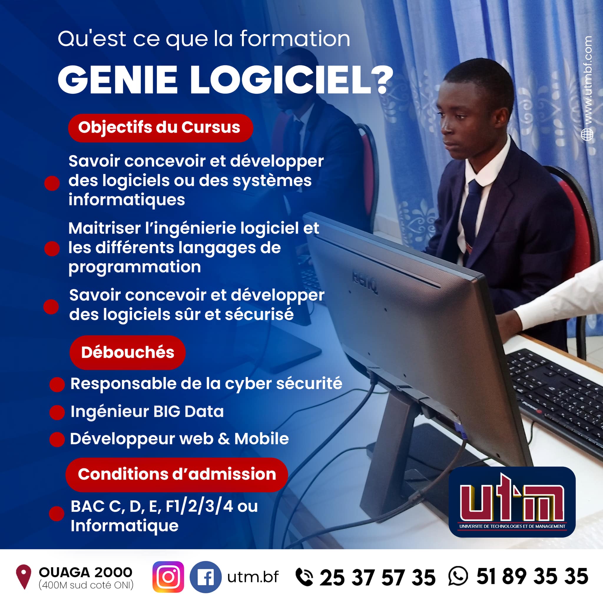 Ingénieur des travaux en Informatique option génie logiciel - UTM ...